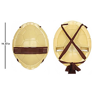 Plastic Turtle Shell for Kids Cosplay Halloween Cartoon Costume Party, Super Hero Cosplay Costume for Kids Birthday Party (Blue)