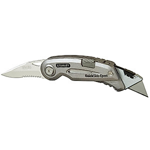Stanley 0-10-813 Sport Knife "Quick slide II", Silver