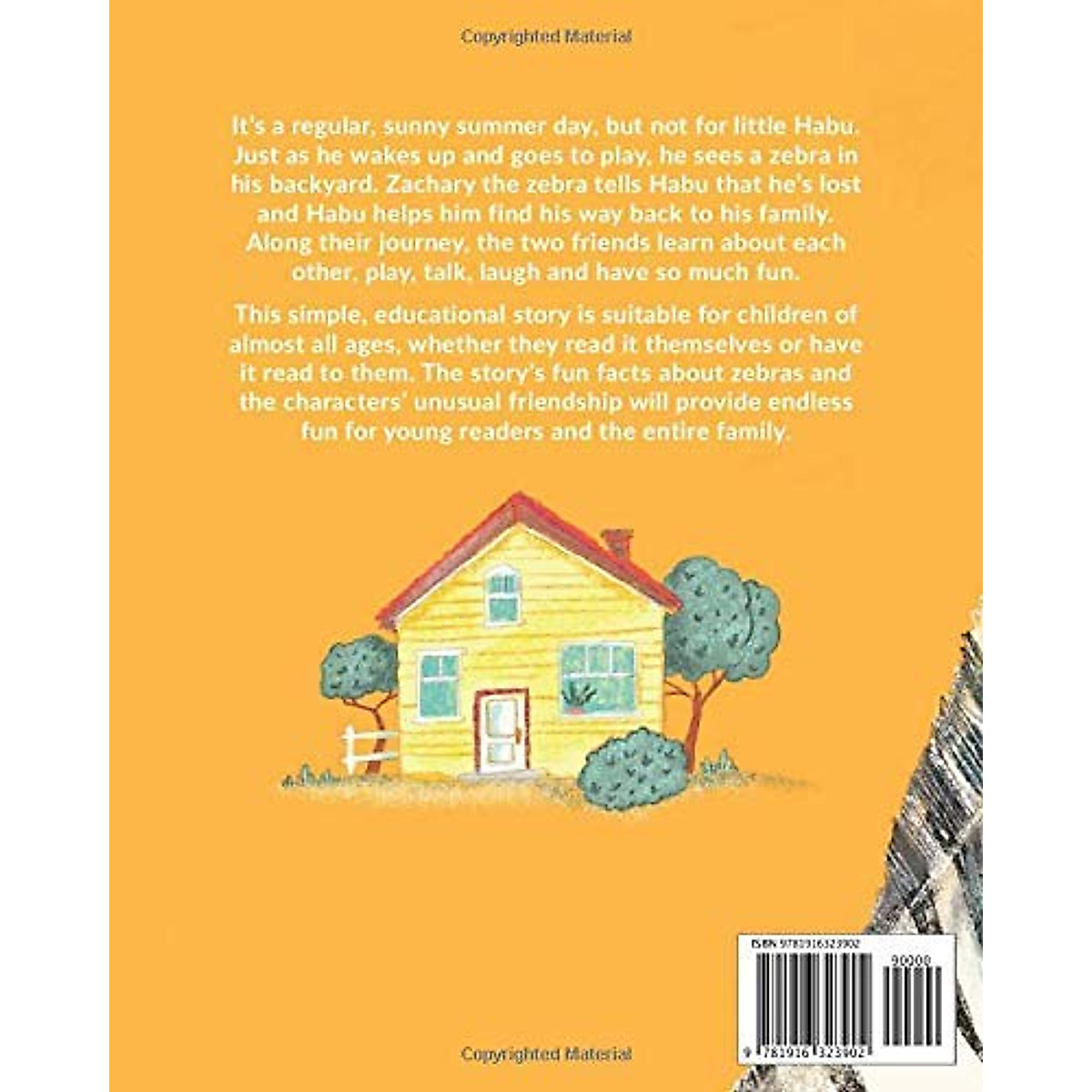 Habu and the Lost Zebra: A children's book about friendship