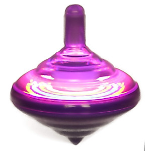 The Dreidel Company Hanukkah Musical Light-Up Dreidel Spinning Tops Set, Plays 2 Classic Hanukkah Songs, Assorted Colors (2-Pack)