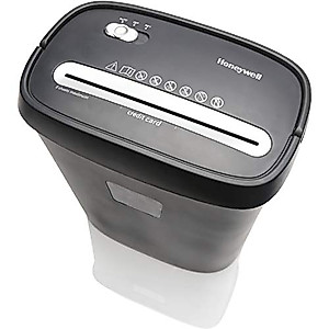 Honeywell Safes & Door Locks 8 Sheet Cross Cut Paper Shredder, 9308F, Black