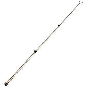 STOBOK 1pc Extendable Clothesline Closet Rod Extender Hanging Closet Pole with Hook Garment Retriever Telescoping Clothing Hanger Clothing Hook Pole for Closet Shelf Ceiling Gold Clothing Hanger