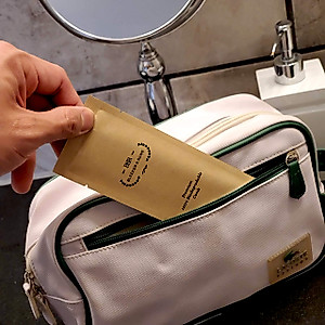 Bleeker and Rowe 100% Biodegradable Combs - Individually wrapped - Environmentally Eco Friendly Bulk Pocket Pet Dog Grooming Hair Lice Combs - Perfect for Macrame (Pack of 15)