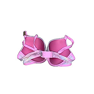 Victoria's Secret Pink Wear Everywhere Push Up Bra Multicolor/Tie Dye Logo Size 36B New