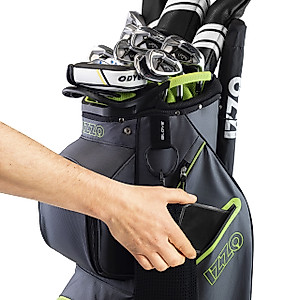 Izzo Golf Deluxe Cart Bag - Golf Cart Bag for Push Cart or Golf Cart