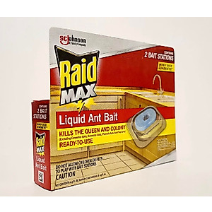Raid Max 2 Count Liquid Ant Baits 6 Count