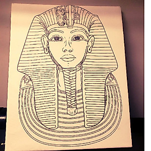 Pre Drawn Canvas Paint Kit | Teen, Kids and Adult Sip and Paint Party Favor | DIY Date Night Couple Activity| Canvas Boards for painting| Birthday Party Gift King Tutt