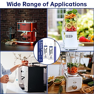 Espresso Machine Grease, 2 x 10g Silicone Grease Maintenance Kit for Care and Maintenance of All Coffee Machines, Food Grade Grease for All Expresso Machines