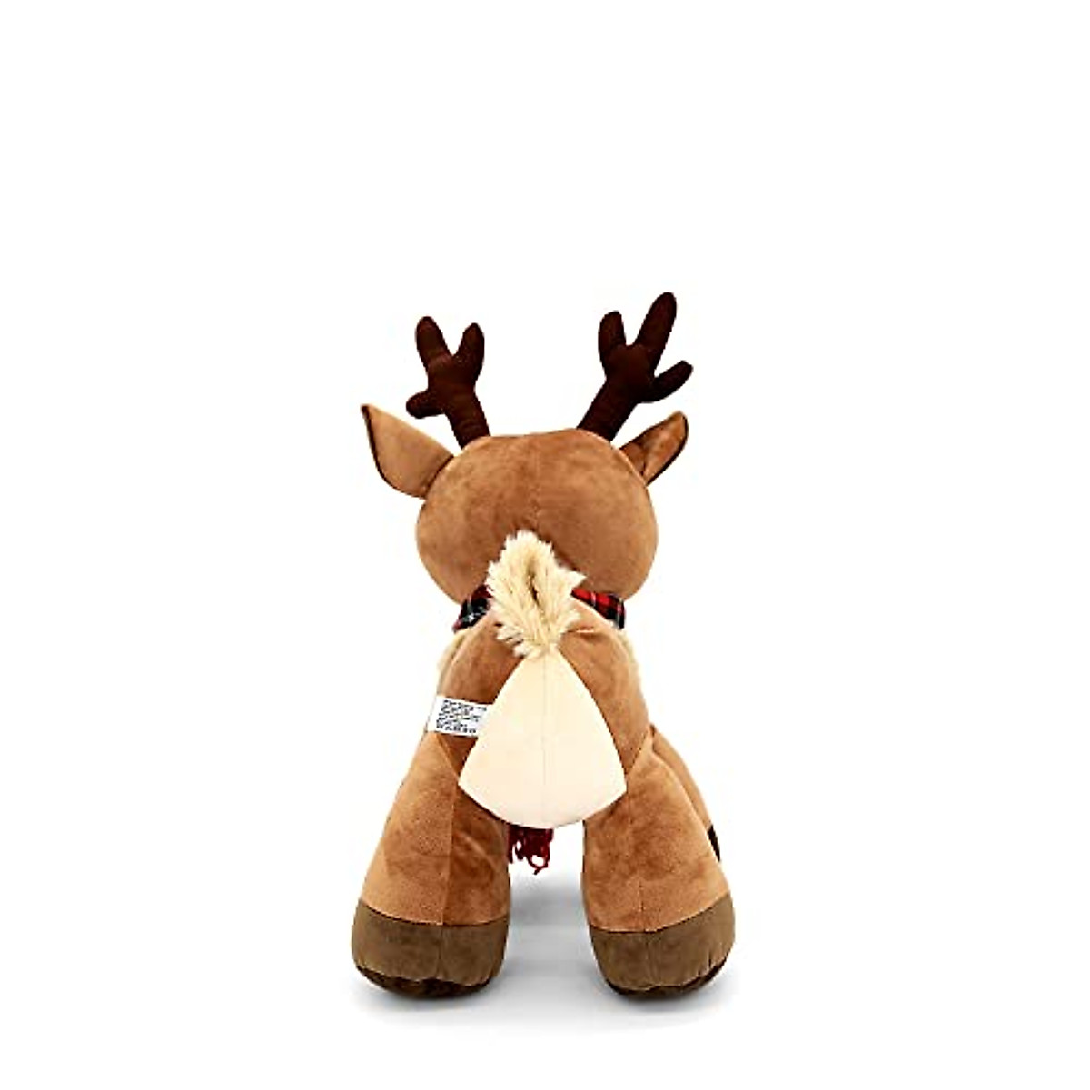Plushible Plush Reindeer Stuffed Animal - Holiday Deer Characters with Antlers Toy for Girl, Boy, Baby, and Toddler - Christmas Decor Animals - Little Plushie Toys - 8 Inch - Randall