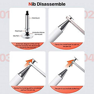 ORIbox Stylus Pens for Touch Screens,Stylus Pen for iPad,iPad Pro,iPad Air,iPhone,Android,Tablet,Samsung,HTC,Fire Tablet,Stylus Pencil,All Capacitive Touch Screen Device
