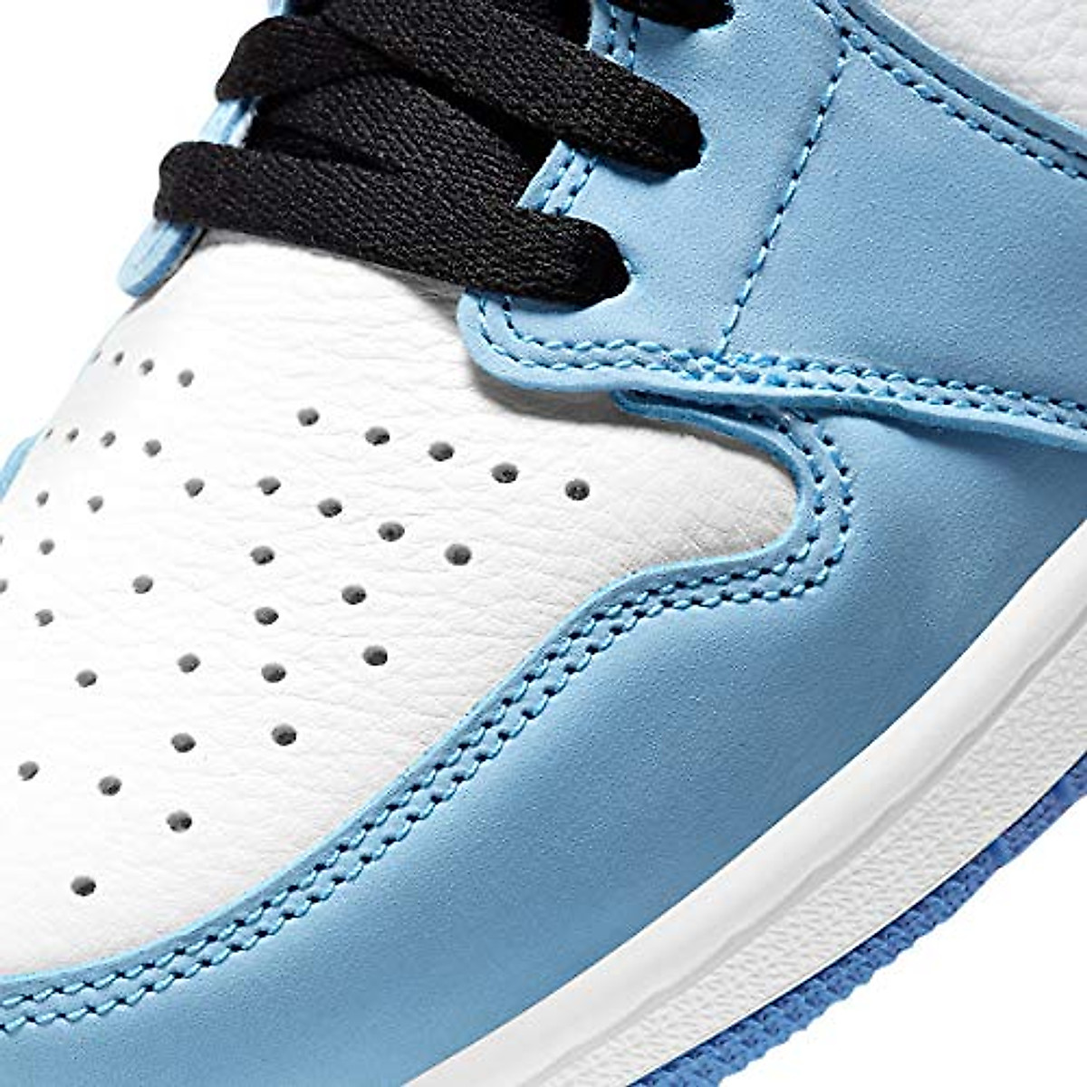 Nike Men's Air Jordan 1 Retro High OG Shoes, White/University Blue-black, 9.5