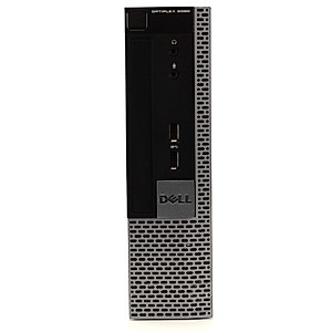 Dell Optiplex 9020 Ultra Small Desktop Computer PC, Intel Core i5-4570S, 16GB Ram, 256GB Solid State SSD, 4K Support, WiFi, Bluetooth, HDMI, Win 10 Pro(Renewed)