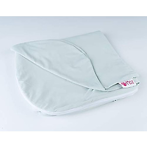 Meiz Pregnancy Pillow Cover – U Shaped Pregnancy Body Pillow Replacement Cover - Cooling Jersey Cover 55" Body Pillow (Green)