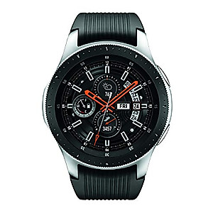 SAMSUNG Galaxy Watch (46mm, GPS, Bluetooth) – Silver/Black (US Version)