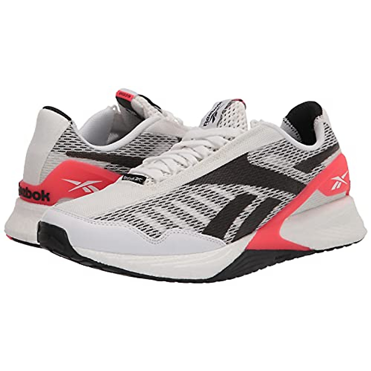 Reebok unisex adult Speed 21 Cross Trainer, White/Neon Cherry/Black, 13 Women 11.5 Men US