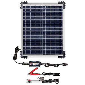 OptiMATE Solar + 20W Solar Panel 6-step 12V 1.66A sealed solar battery saving charger & maintainer