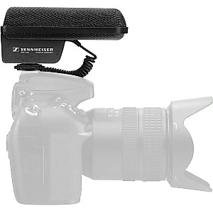 Sennheiser Professional MKE 440 Compact Stereo Shotgun Microphone with 3.5mm Connector for Cameras, 506258,Black
