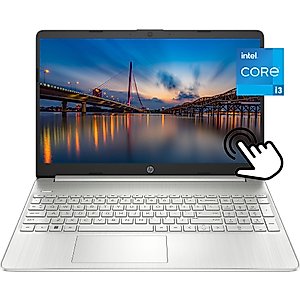HP 15.6" Touchscreen Newest Flagship HD Laptop, Intel i3-1115G4 up to 4.1GHz (Beat i5-1035G4), 16GB RAM, 512GB NVMe SSD, Fast Charge, Numpad, Bluetooth, Wi-Fi, HDMI, Win 11 Home S,w/GM Accessories
