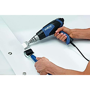 Steinel Hot Air Accessory Set in Case, 12-Piece, Pluggable Nozzles, Paint Scraper, for Renovating and Repairing