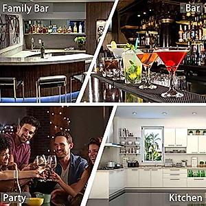 Leak-Proof 3 Pieces Cocktail Shaker -Premium Bartender Kit for Home Bartending Beginners and Pros - 24 oz Cocktail Shaker with Jigger and Spoon - Drink Shaker for Home Black