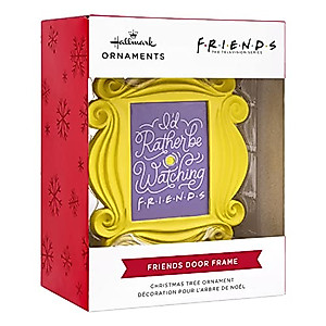 Hallmark Friends Frame Christmas Ornament, Resin & Friends Turkey in Fez and Sunglasses Christmas Ornament, Resin