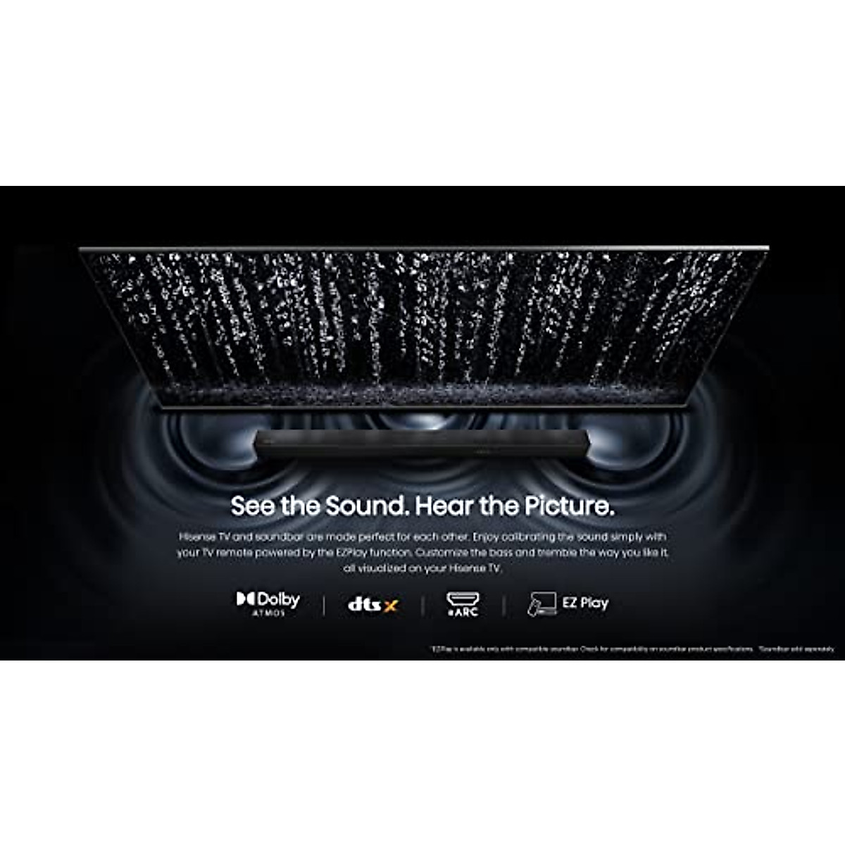 Hisense ULED Premium U7H QLED Series 65-inch Class Quantum Dot Google 4K Smart TV (65U7H, 2022 Model), Black