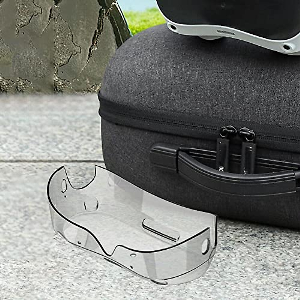 LIZZOT 1 Piece Transparent Protective Cover for PICO 4 VR Protection Shell for Pico Neo 4 Accessories