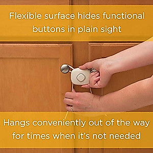 Safety 1st OutSmart™ Flex Lock, White, 4 Pack