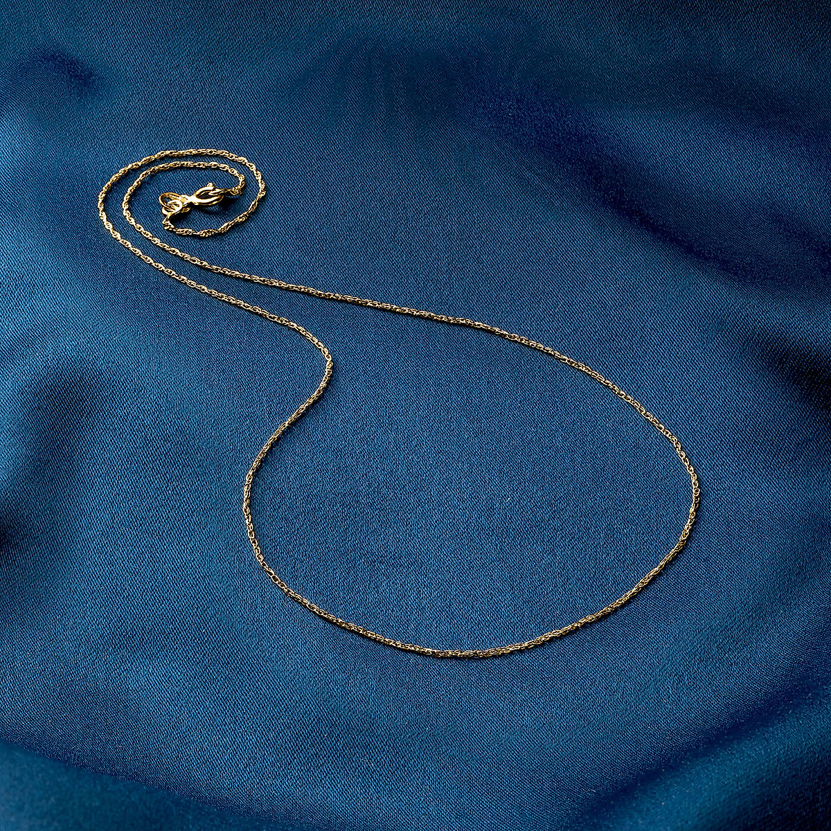 Ross-Simons Italian 1mm 14kt Yellow Gold Rope-Chain Necklace. 20 inches