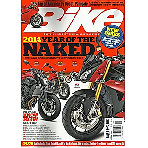 BIKE, JANUARY, 2014 (BRITAIN'S BIGGEST SELLING BIKE MAGAZINE) 214 YEAR OF THE