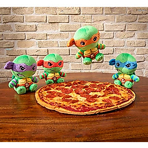 Club Mocchi-Mocchi- Teenage Mutant Ninja Turtles Plush — TMNT Raphael Plushie — Officially Licensed Collectible Squishy Turtle Plushies — 6 Inch