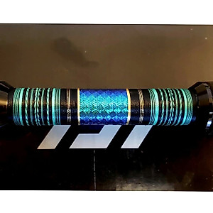 Hitena Rod Wrapping Thread - Metallic Aurora Winding Thread. Color Shifting Thread That Changes Color by Different Light, Angle and Background
