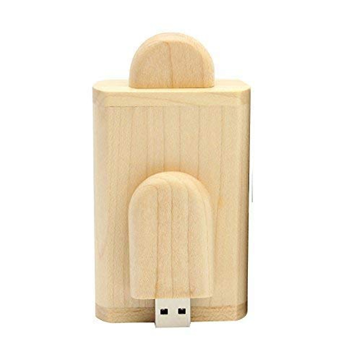 10PCS Maple Wood 2.0/3.0 USB Flash Drive with Wooden Box (3.0/16GB)
