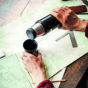 Stanley Classic Vacuum Insulated Wide Mouth Bottle - BPA-Free 18/8 Stainless Steel Thermos for Cold & Hot Beverages – Keeps Liquid Hot or Cold for Up to 24 Hours –