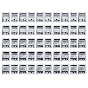 Credit Card Reader Cleaner Cards, Dual Side Printer Cleaning Sheets Card Cleaning Kit for Printer Optical Card Readers Credit Card Machines 50pcs