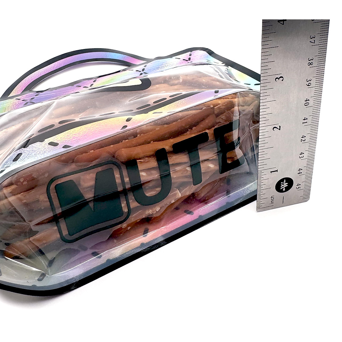 Bulk Gift Bags for Kids Birthday Party Supplies - Goodie Bag for Candy, Food, Snacks or Favors with Resealable Ziplock Seal (Holo L 20)