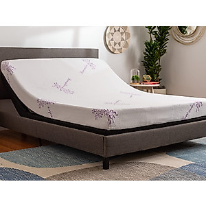 Tulo by Mattress Firm | 6 INCH Memory Foam Lavender Mattress | Firm Comfort | Pain-REDUCING Pressure Relief | Twin XL Size