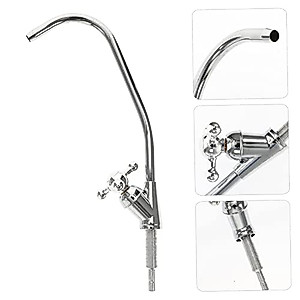 SOLUSTRE Sink Faucet Sink Faucet Water 2pcs System for Osmosis Purifier Steel Reverse Dispenser Filtration Drinking Faucet Stainless Purification Water Tap Water Water Water Spigot
