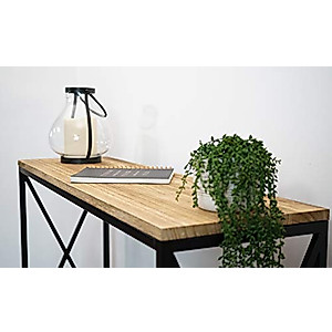 Premium Home Farmhouse Console Table – Sofa Table, Behind Couch Table, Entry way Table Decor, Rustic Wood Console Table, Foyer tables for entryway, Modern Decorative Wood Furniture Narrow Long Hallway