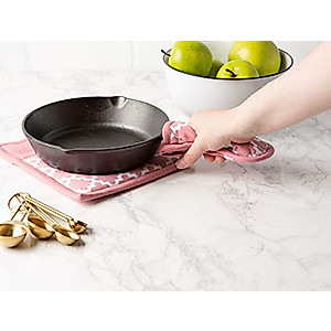 DII Lattice Basics Collection Kitchen Essentials, Pan Handle Set, Rose Pink, 3, Piece