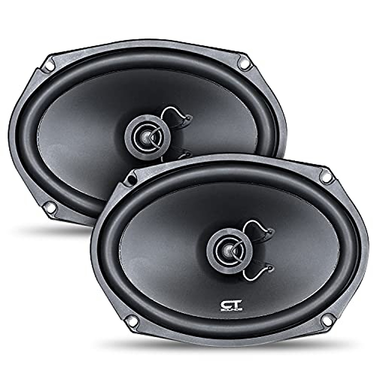 CT Sounds BIO-6X9-COX 6x9 Inch Coaxial Car Speakers, 200 Watts Max, Pair