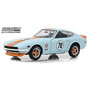 1970 Datsun 240Z - Gulf Oil, Tokyo Torque Series, New Tooling!, Officially Licensed, True-to-Scale Detail and Authentic Decoration, Chrome Accents, Limited Edition (18302)