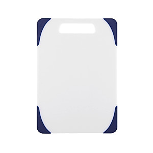 Copco Nonslip Small Plastic Cutting Board, 7.75x11.25-Inch, Royal Blue