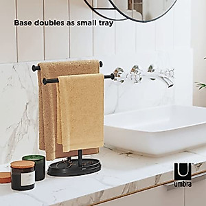 Umbra Shift Palm Towel Tree, Black