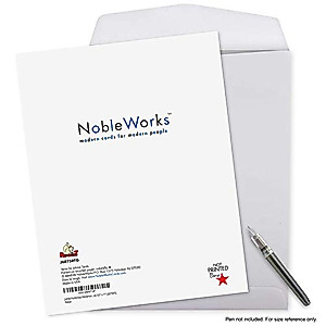 NobleWorks - As You Retire - Business, Teacher, Coworker Humor Retirement Card with Envelope (Big 8.5 x 11 Inch) J6875RTG