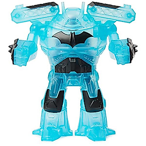 DC Comics Batman Bat-Tech 4-inch Deluxe Action Figure with Transforming Tech Armor, Kids Toys for Boys Aged 4 and up
