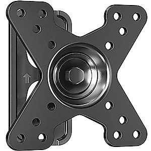 Mounting Dream Monitor Wall Mount TV Bracket for Most 10-26 inch TVs and Monitors, Small TV Mount VESA Wall Mount with Swivel Tilt Rotation, Monitor Mount up to VESA 100x100mm and 33LBS