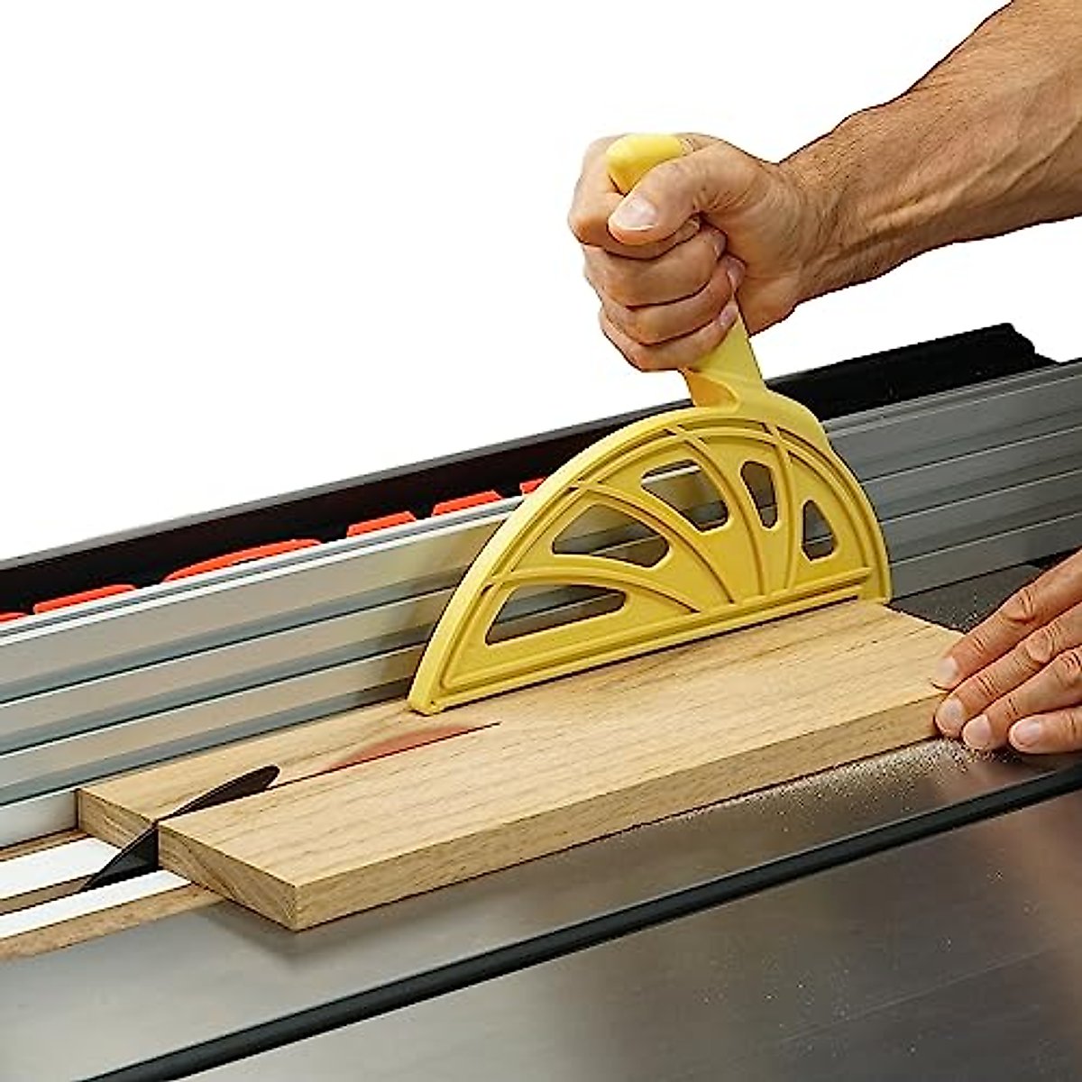 The Hedgehog Push Block For Table Saws, Router Tables, and Jointers - Offset Handle Push Stick