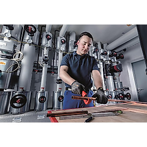 Rothenberger 70027 Tube Cutter, 35 Pro 1/4" - 1-3/8" OD, Red