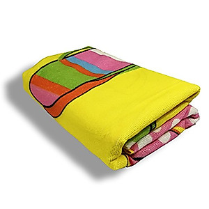 Allgala Oversize 40"x70" Microfiber Beach Towel, Sandals-BT81106